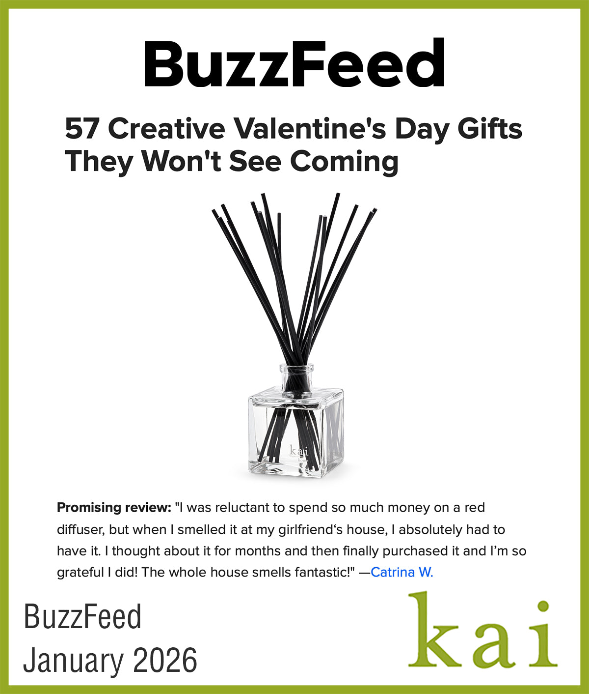 creative valentine's gifts - kai reed diffuser - buzzfeed - january ...