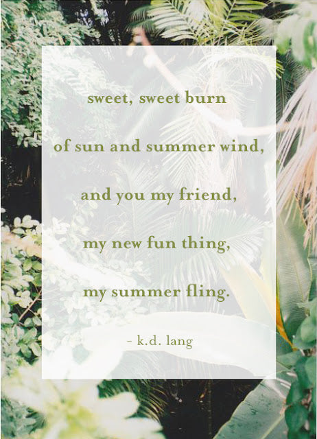 easing into summer – kai fragrance
